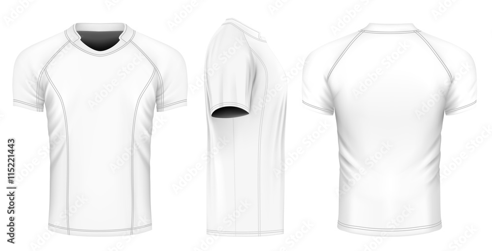 Rugby vector jersey Stock Vector | Adobe Stock
