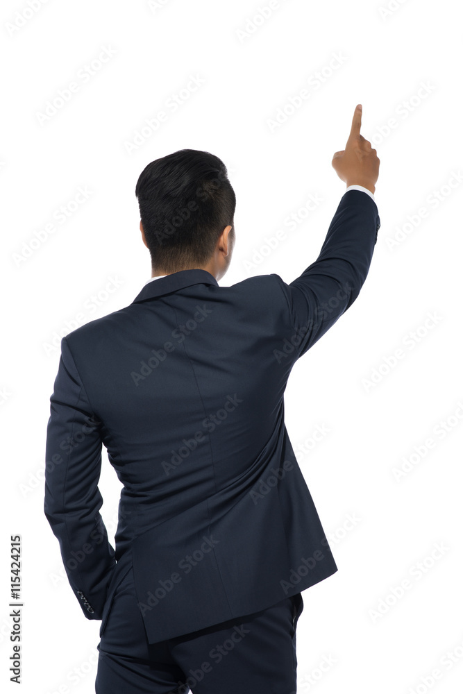 this guy pointing back