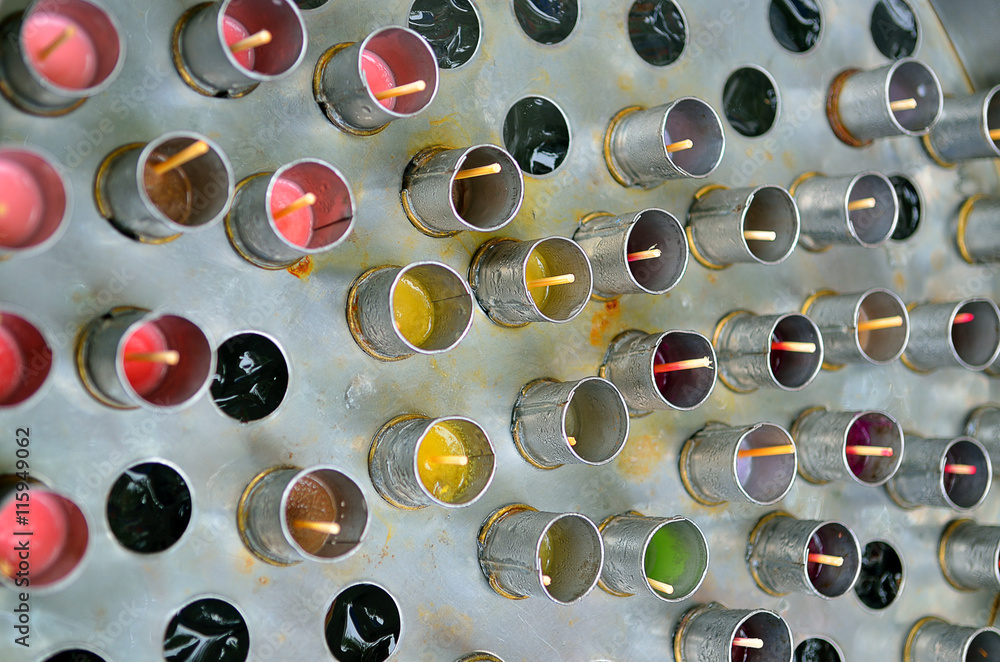 Traditional Thai Popsicle Maker made by using juice pour to stainless ...