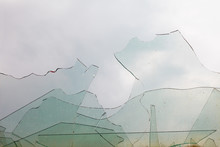 View Through A Broken Window Free Stock Photo - Public Domain Pictures