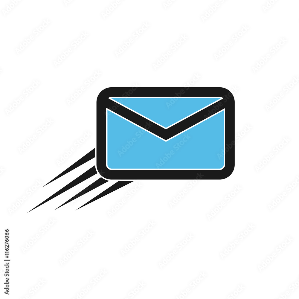 Icon letters, Outgoing and incoming mail. E-mail. Logo. Stock Vector ...
