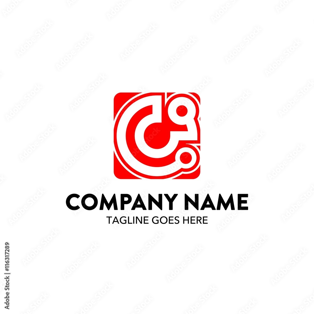 Media & Technology Logo Stock Vector | Adobe Stock