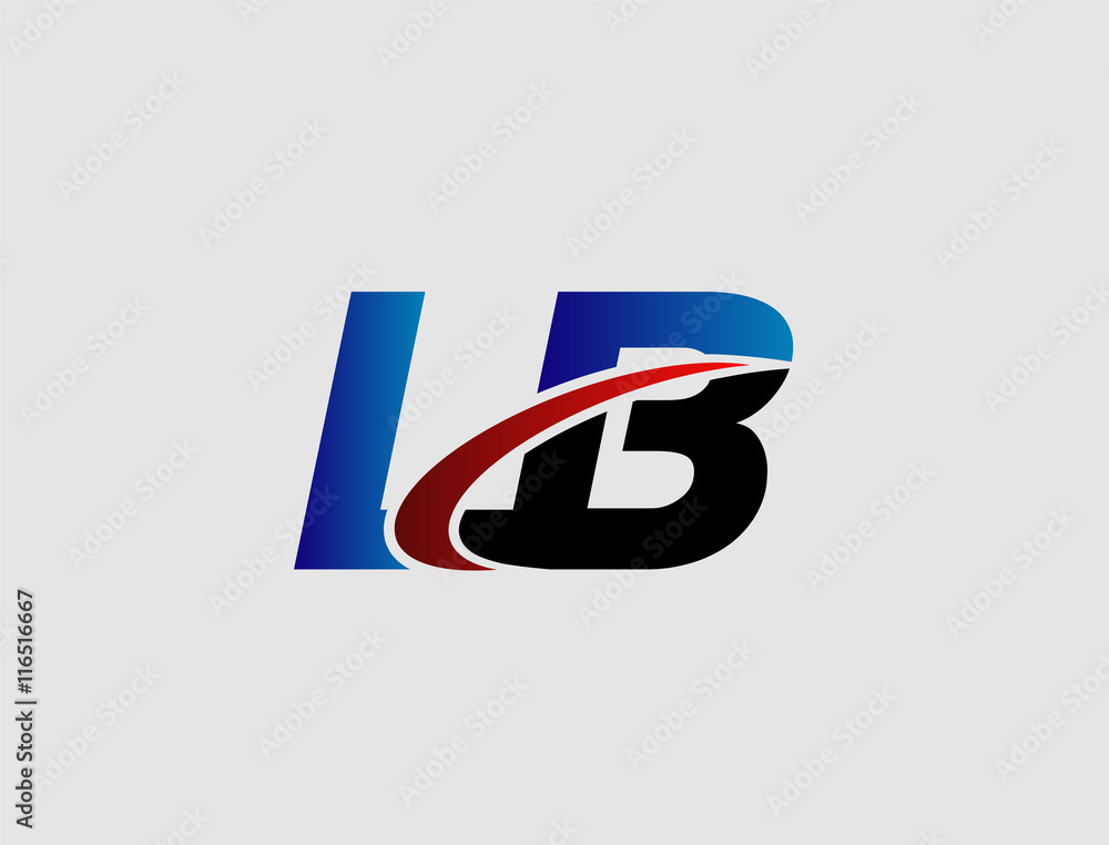 Letter L and B logo vector Stock Vector | Adobe Stock