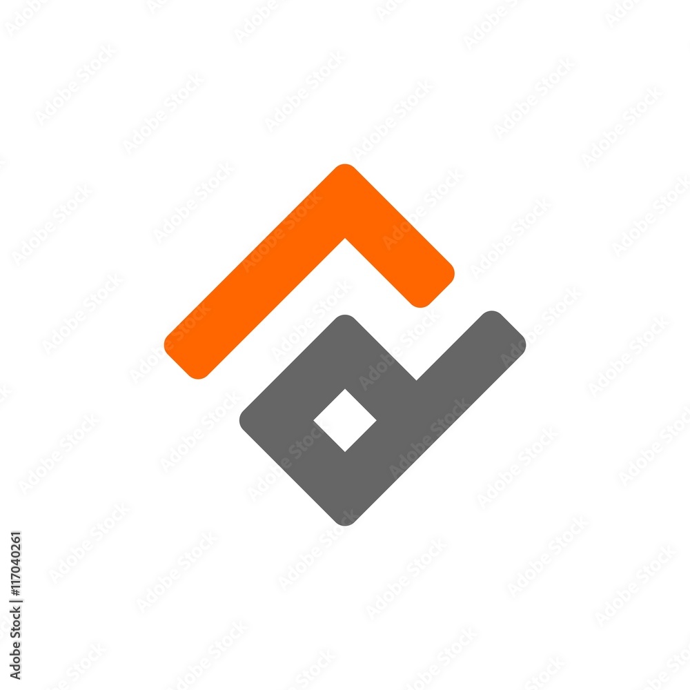 letter r and d logo vector Stock Vector | Adobe Stock