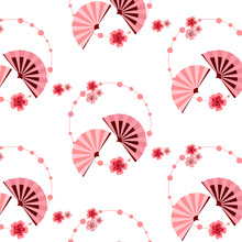 Pink Fan Flowers In Bloom Free Stock Photo - Public Domain Pictures