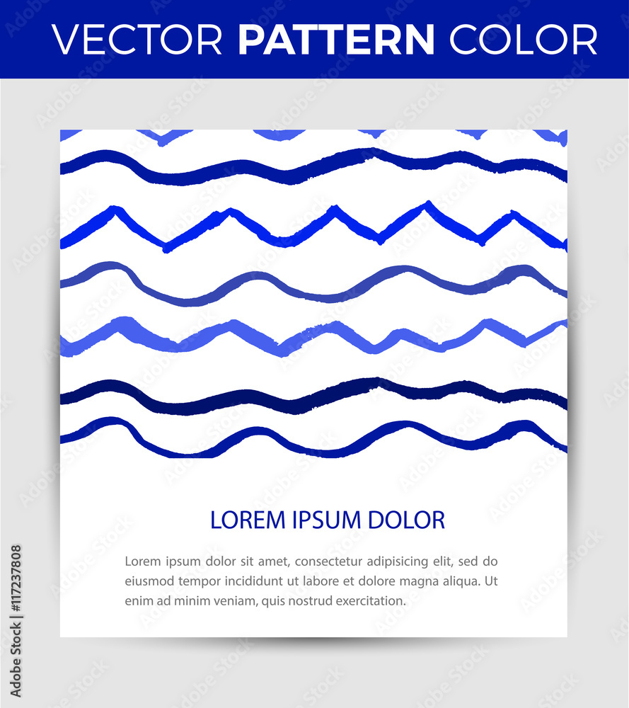 Card design with hand-drawn marker vector markers background. Vector ...