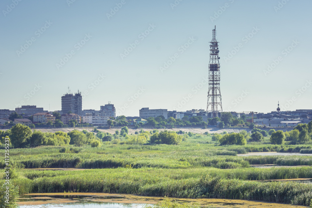 The Delta of Bucharest.Bucharest urban delta,inside former lake ...