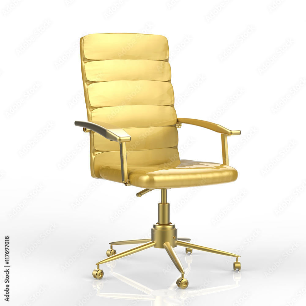 golden chair Stock Illustration | Adobe Stock