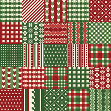 Christmas Patchwork Napkin Free Stock Photo - Public Domain Pictures