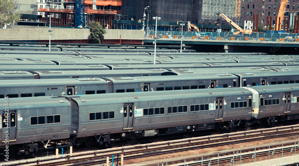 Manhattan subwey depot, New York City Stock Photo | Adobe Stock