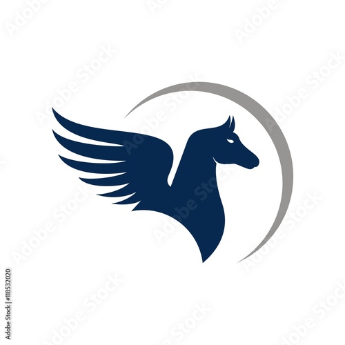Blue Pegasus Logo