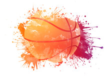 Rainbow Basketball Free Stock Photo - Public Domain Pictures
