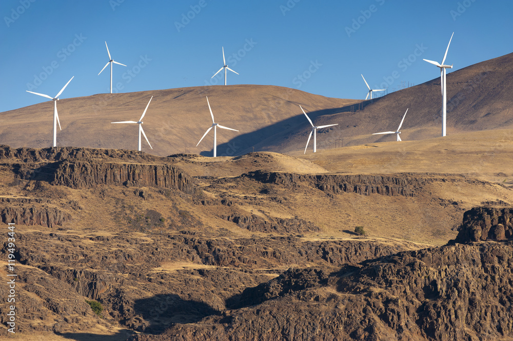 Стокове фото Wind Turbines. The Windy Point/Windy Flats project is one ...