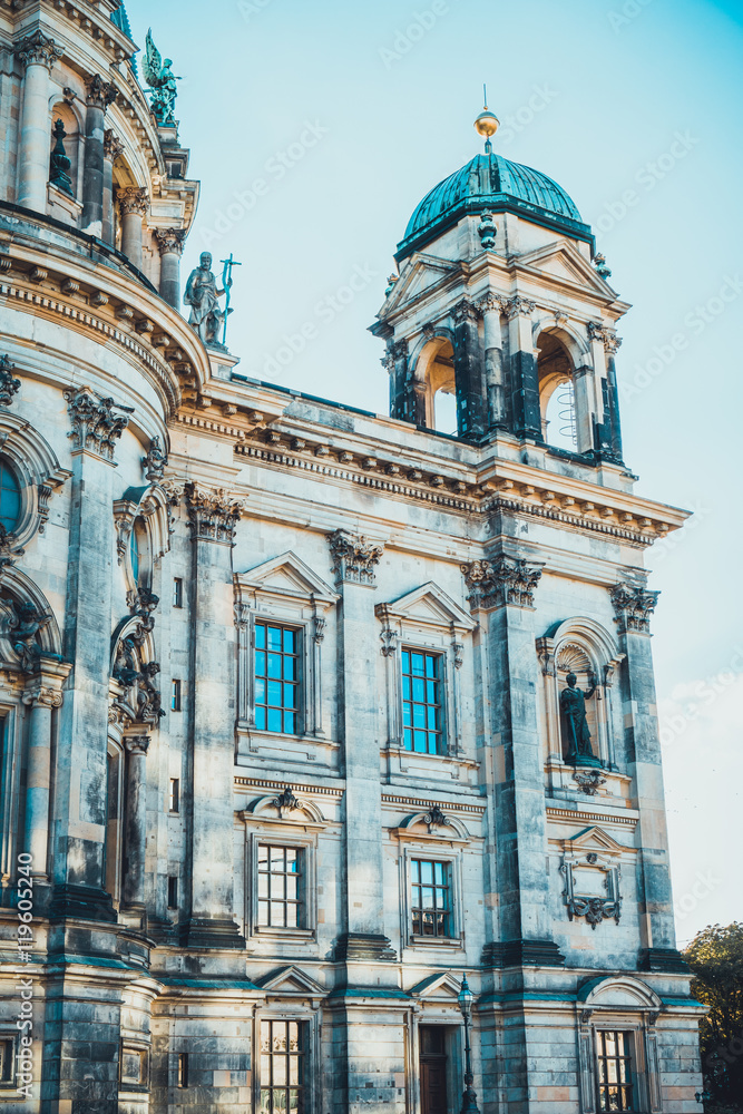 ภาพถ่าย Stock Neoclassical architecture in rectangular tower | Adobe Stock