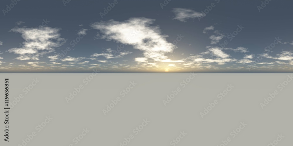 Environment map. HDRI map. Equirectangular projection. Spherical ...