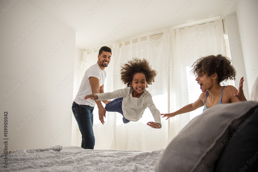 Time for fun with family Stock Photo | Adobe Stock