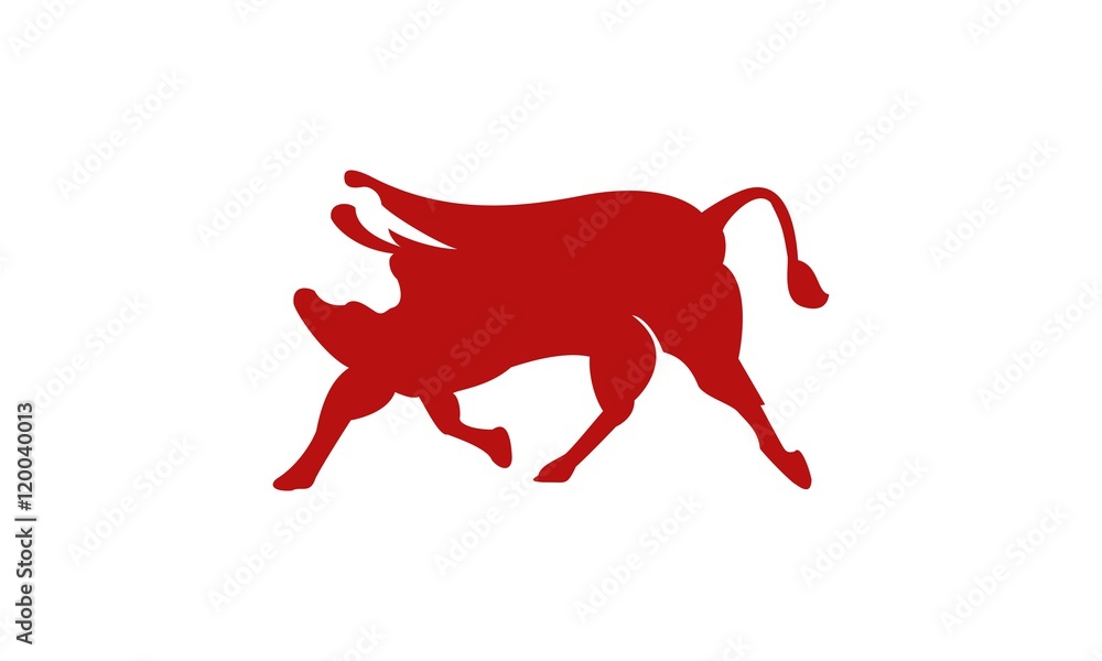 Red Bull Logo Icon Stock Vector | Adobe Stock