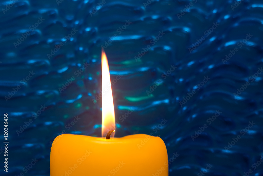 Candlelight on abstract background. Stock Photo | Adobe Stock