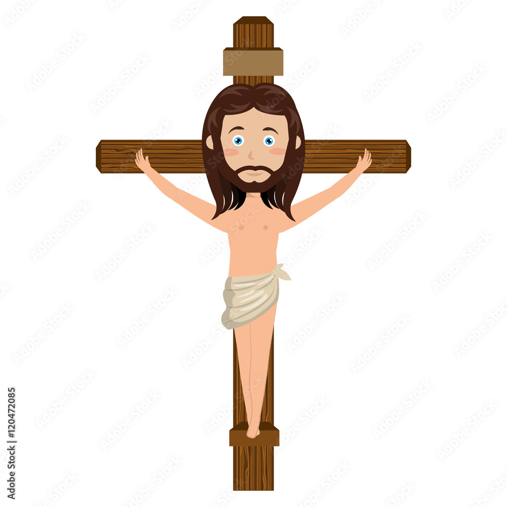 Jesus Christ On The Cross Animation