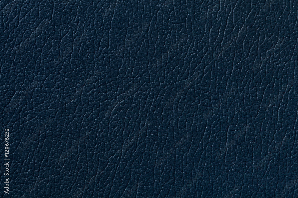 Dark blue leather texture background with pattern, closeup. Stock Photo ...
