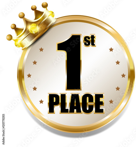 1st Place - Buy this stock vector and explore similar vectors at Adobe ...