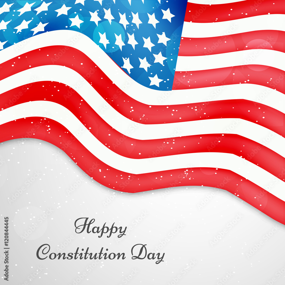 Constitution Day background Stock Vector | Adobe Stock
