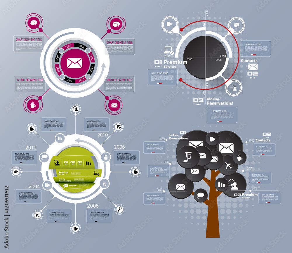 Vector illustration of infographic Stock Vector | Adobe Stock