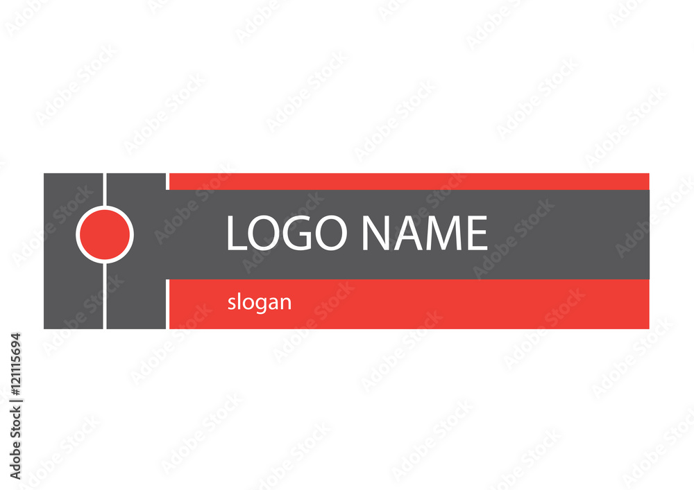 Logo layout Stock Vector | Adobe Stock