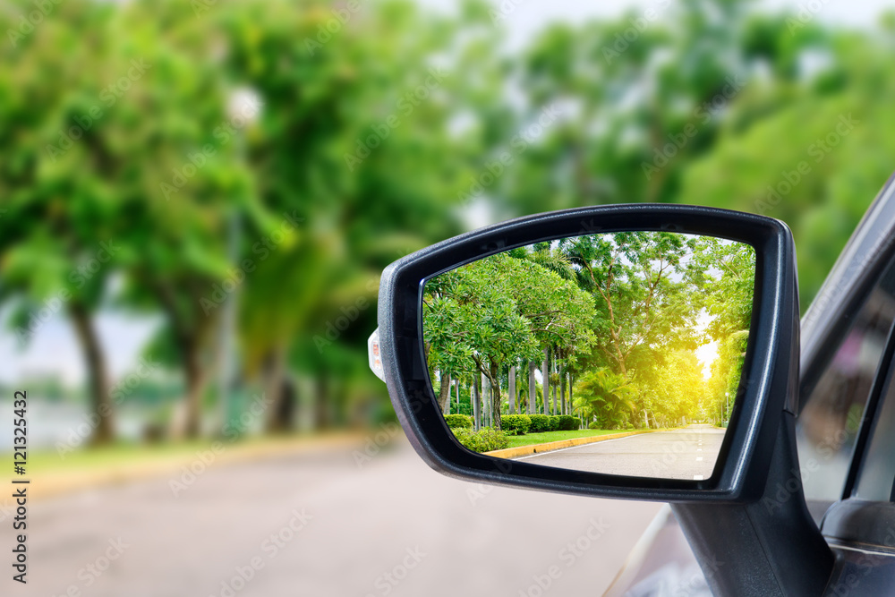 Car mirror Stock Photo | Adobe Stock