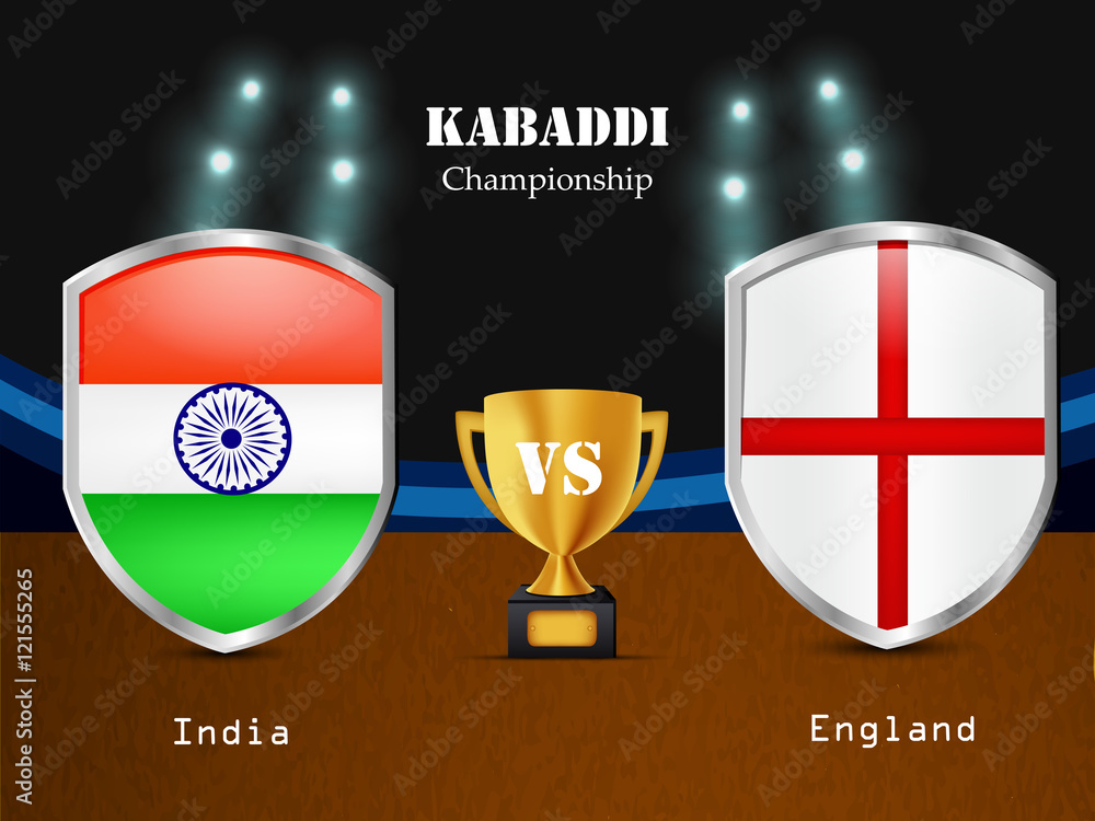 Kabaddi background Stock Vector | Adobe Stock