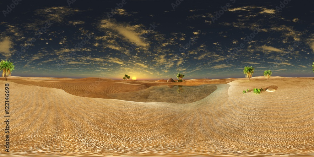 Ilustración de Stock Environment map. HDRI map. Equirectangular ...