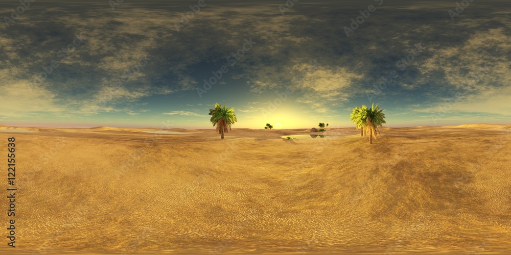 Ilustración de Stock Environment map. HDRI map. Equirectangular ...