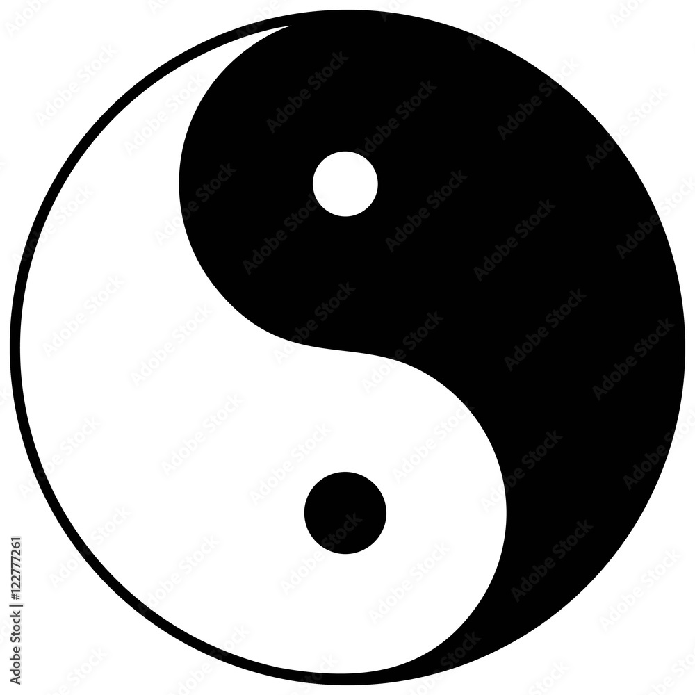 Yin Yang Symbol Stock Vector | Adobe Stock Yin Yang Symbol Stock Vector | Adobe Stock