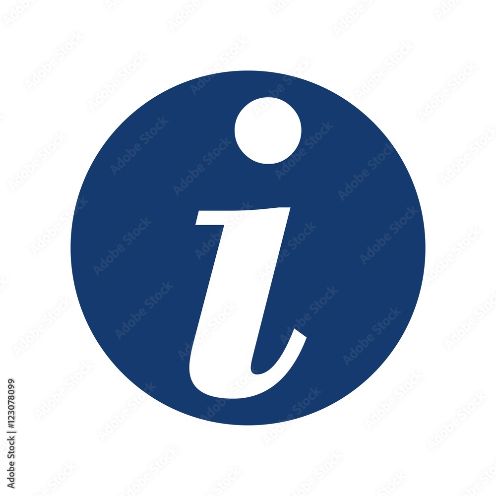 I Letter in circle logo design Stock Vector | Adobe Stock