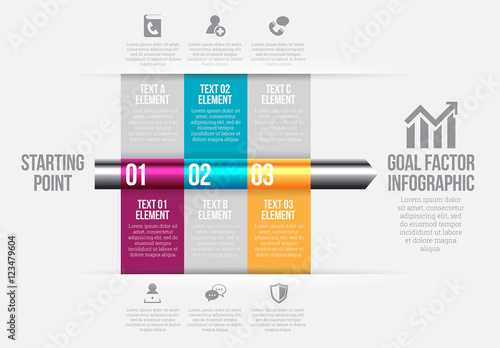 Goal Timeline Infographic. Buy this stock template and explore similar ...