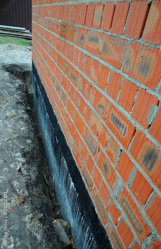 Waterproofing foundation bitumen. Foundation Waterproofing, Damp ...