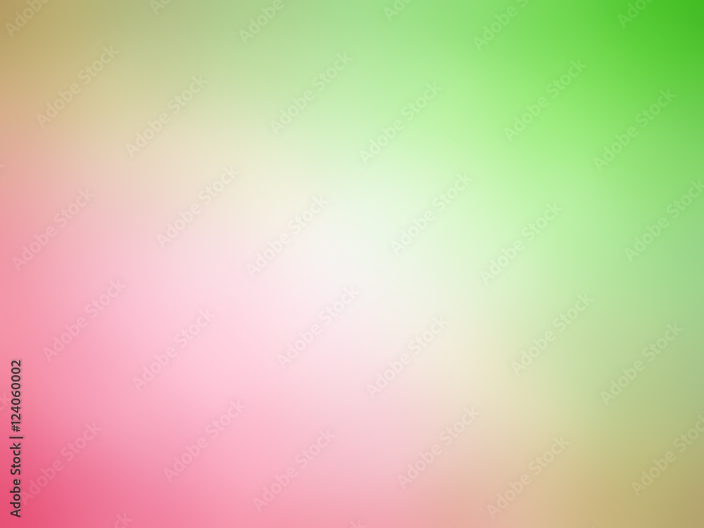 Abstract gradient pink green white colored blurred background Stock ...
