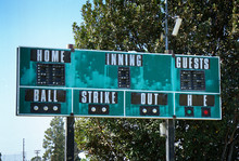 Old Baseball Scoreboard Free Stock Photo - Public Domain Pictures