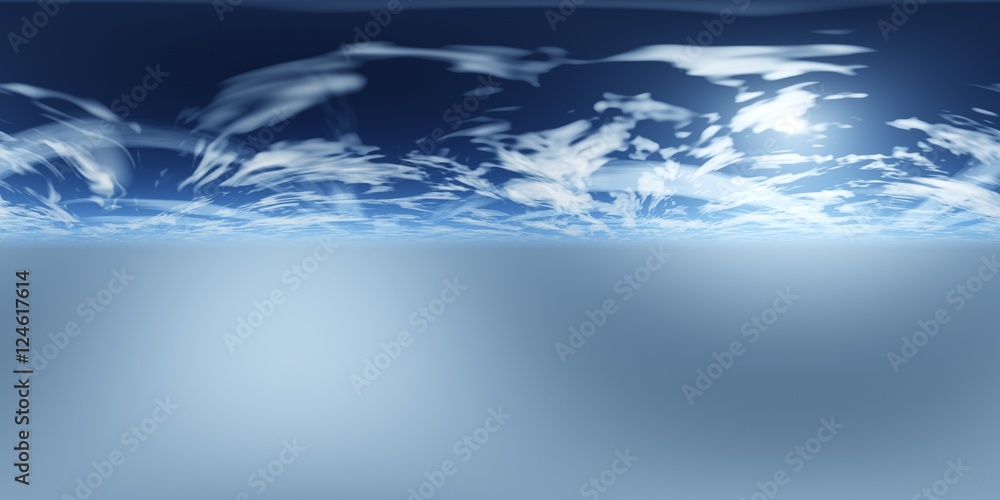 Environment map. HDRI map. Equirectangular projection. Spherical ...