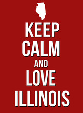 I Love Illinois Poster Free Stock Photo - Public Domain Pictures