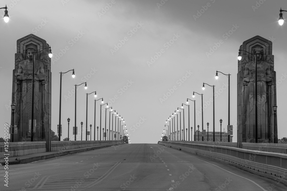 This is Hope memorial bridge of cleveland ohio Stock Photo | Adobe Stock
