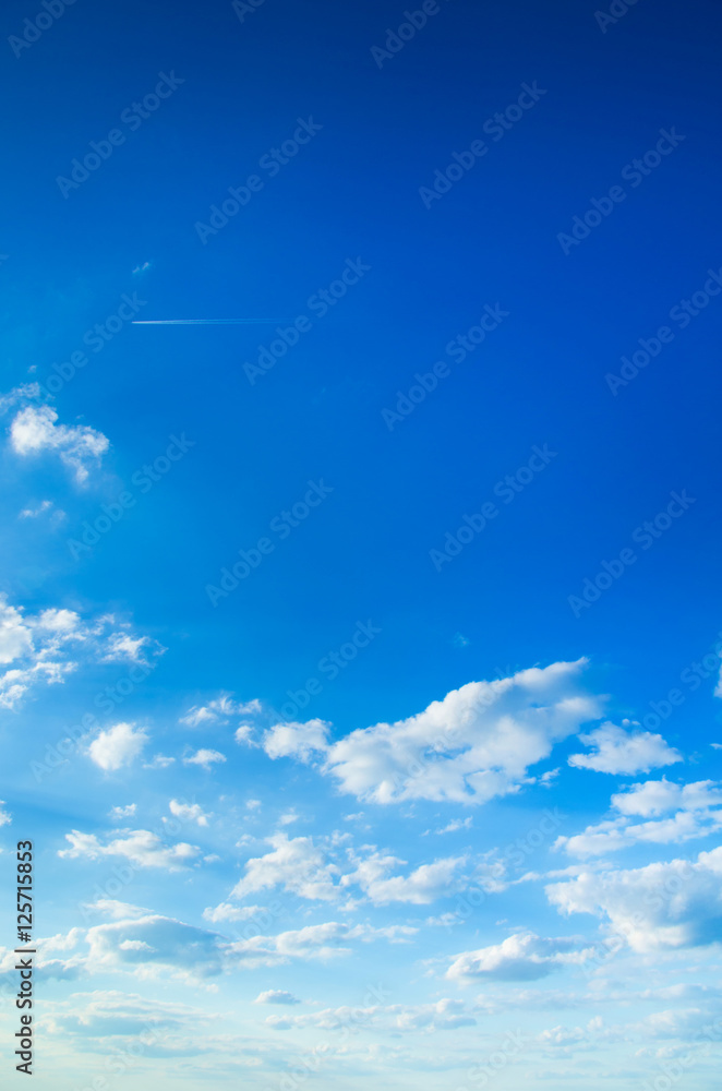 Blue sky background. Stock Photo | Adobe Stock