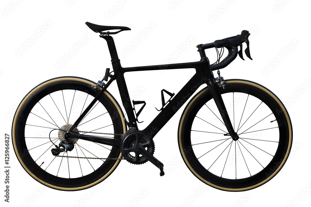 race road bike isolated on white background Stock Photo | Adobe Stock