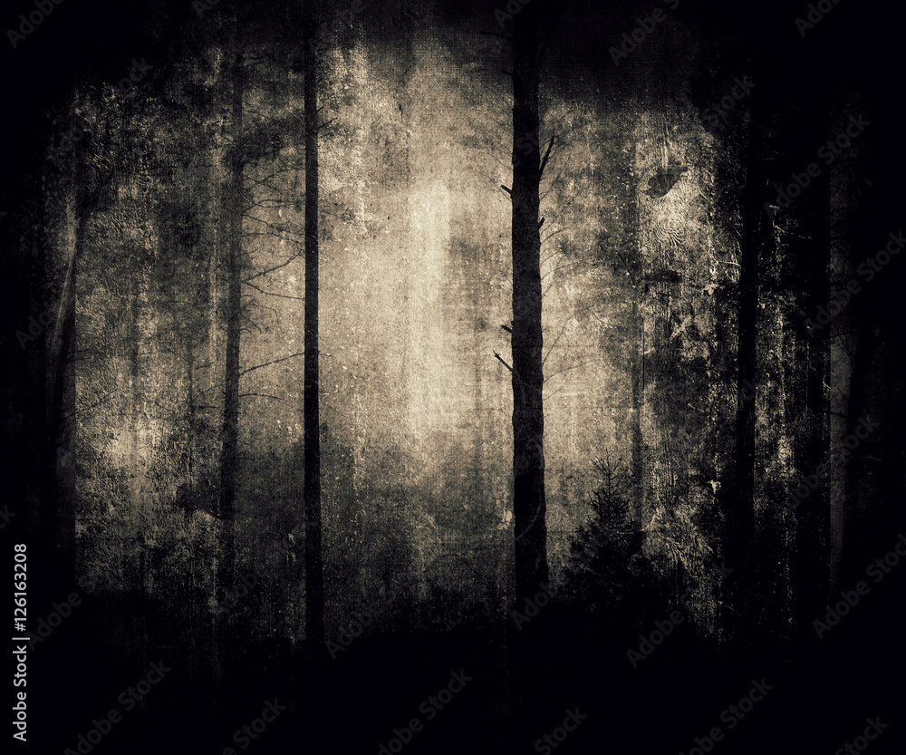 Forest Wallpaper, Grunge Background Stock Photo | Adobe Stock