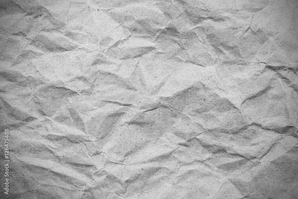 crumpled paper grey background Stock Photo | Adobe Stock