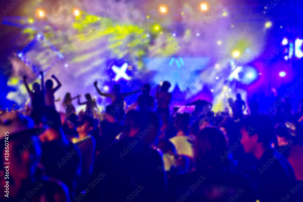 club party.Focus Subject is blurry for background. Stock Photo | Adobe ...