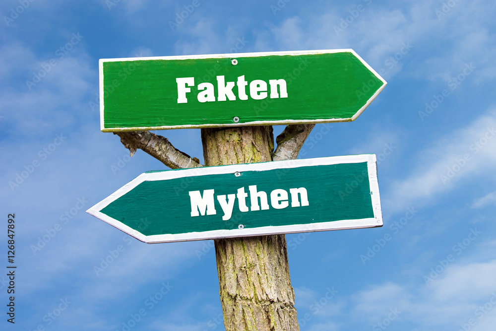 Schild 127 - Fakten Stock Illustration | Adobe Stock