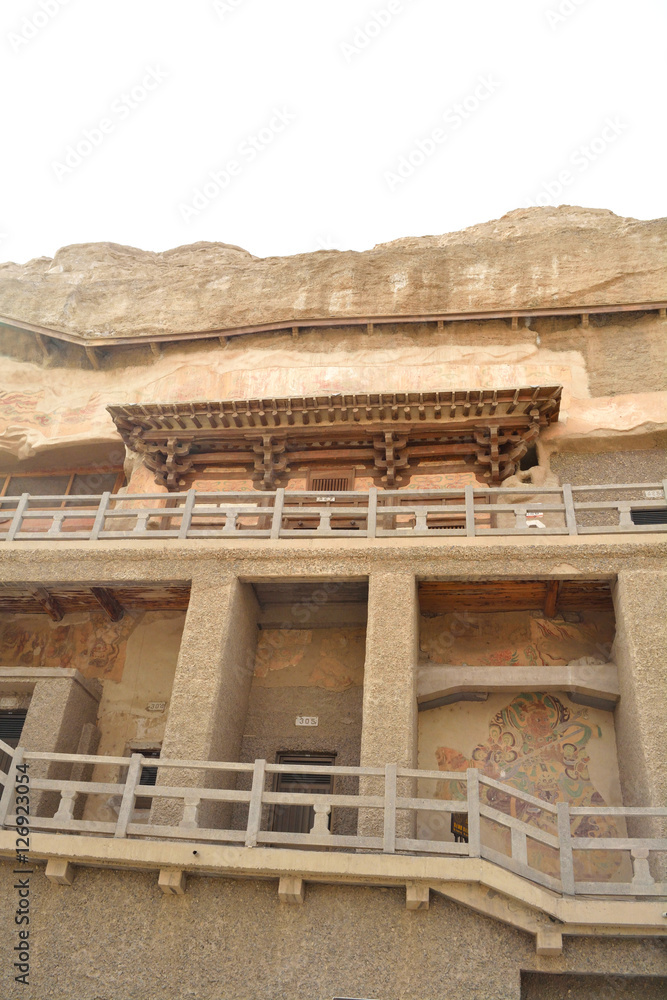 Mogao Grottoes cave, This is the caves of the Thousand Buddhas in ...