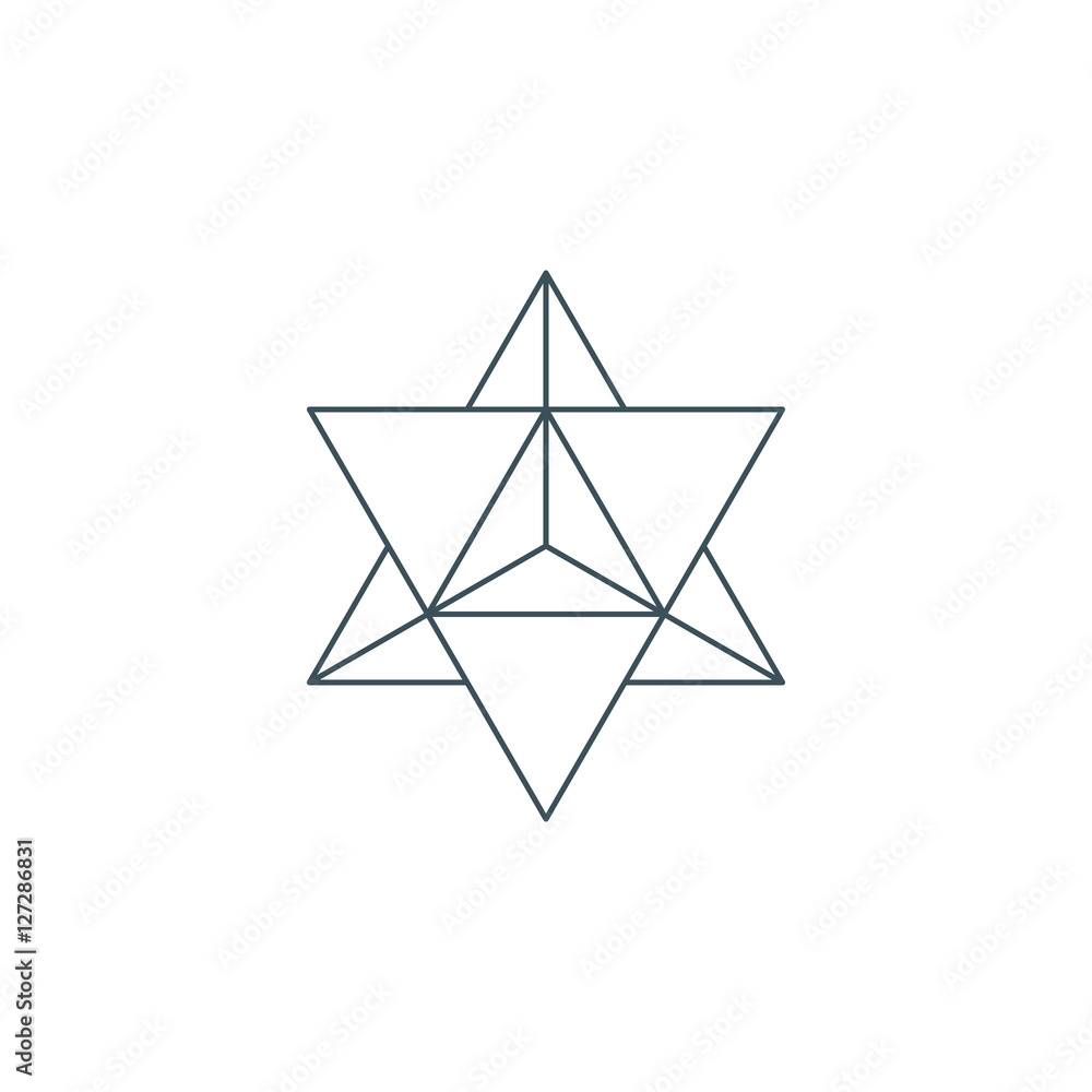 merkaba Stock Vector | Adobe Stock