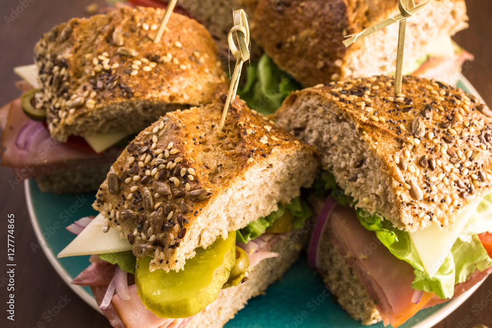 Sub sandwich Stock Photo | Adobe Stock